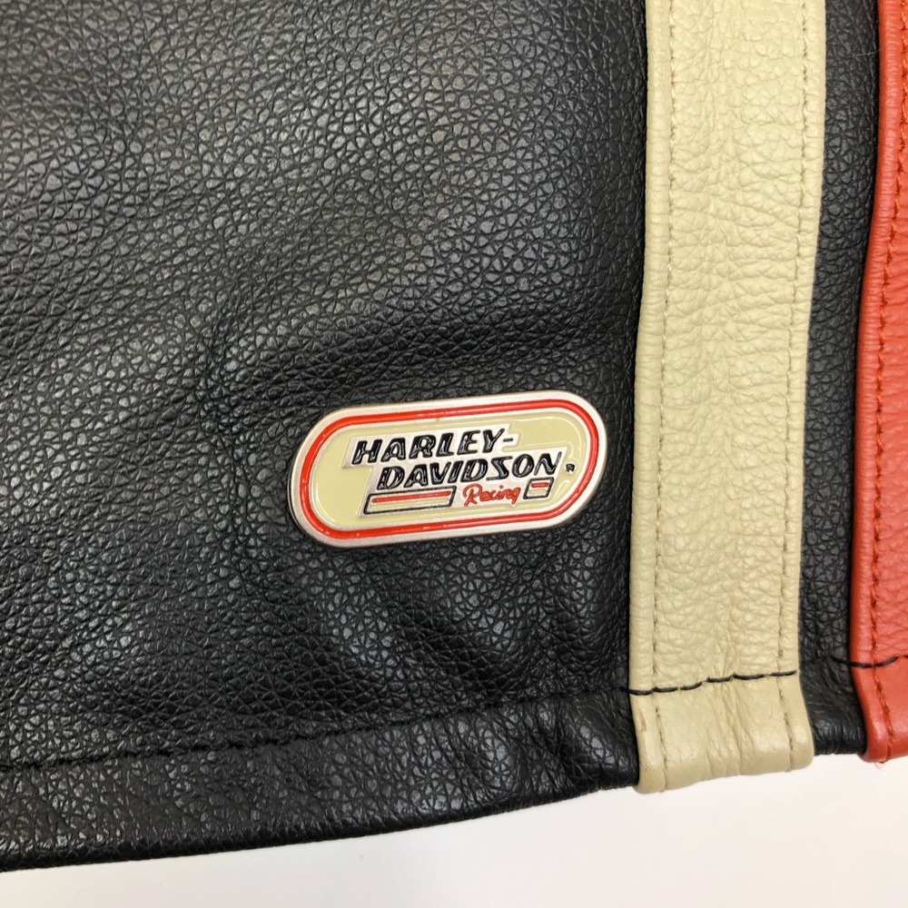 Harley Davidson Racing Leather Jacket Black - Xl - Gem